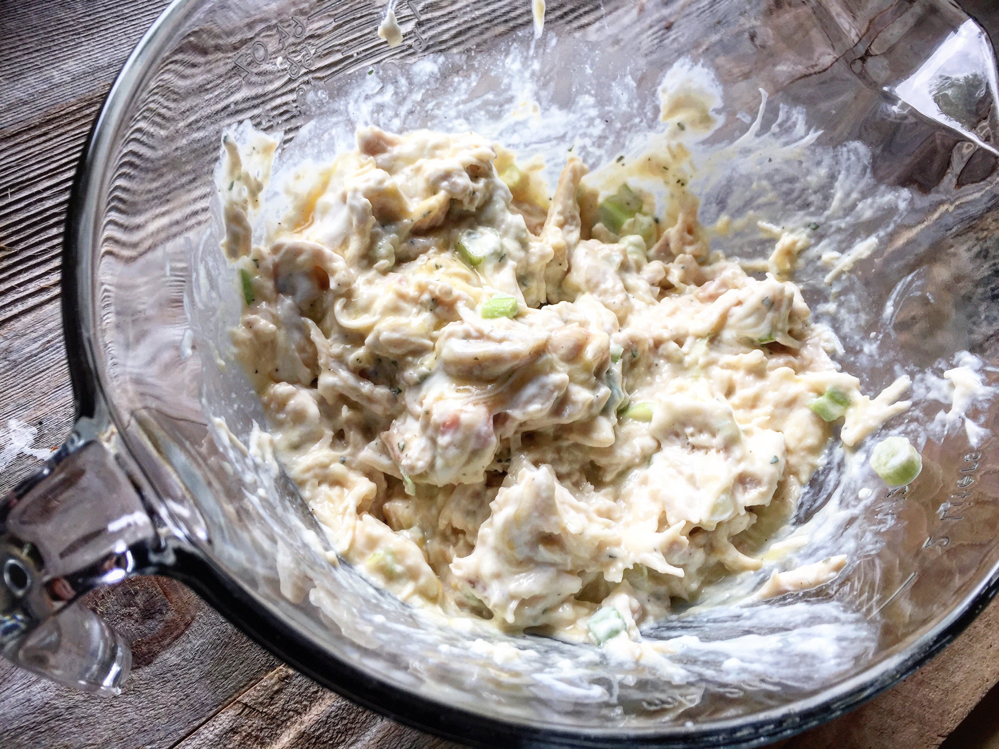 Loaded Chicken Bubble Up Bake - The Skinnyish Dish