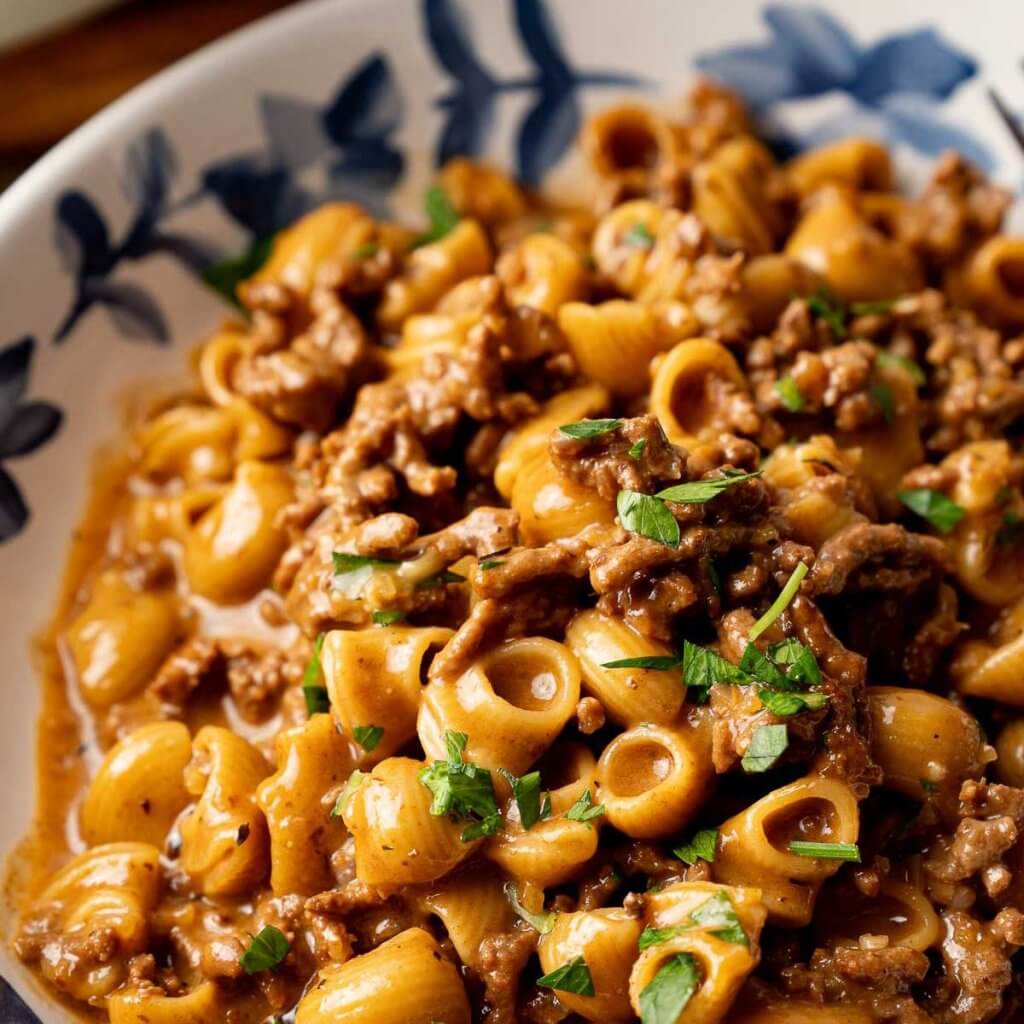 Homemade Hamburger Helper - The Skinnyish Dish